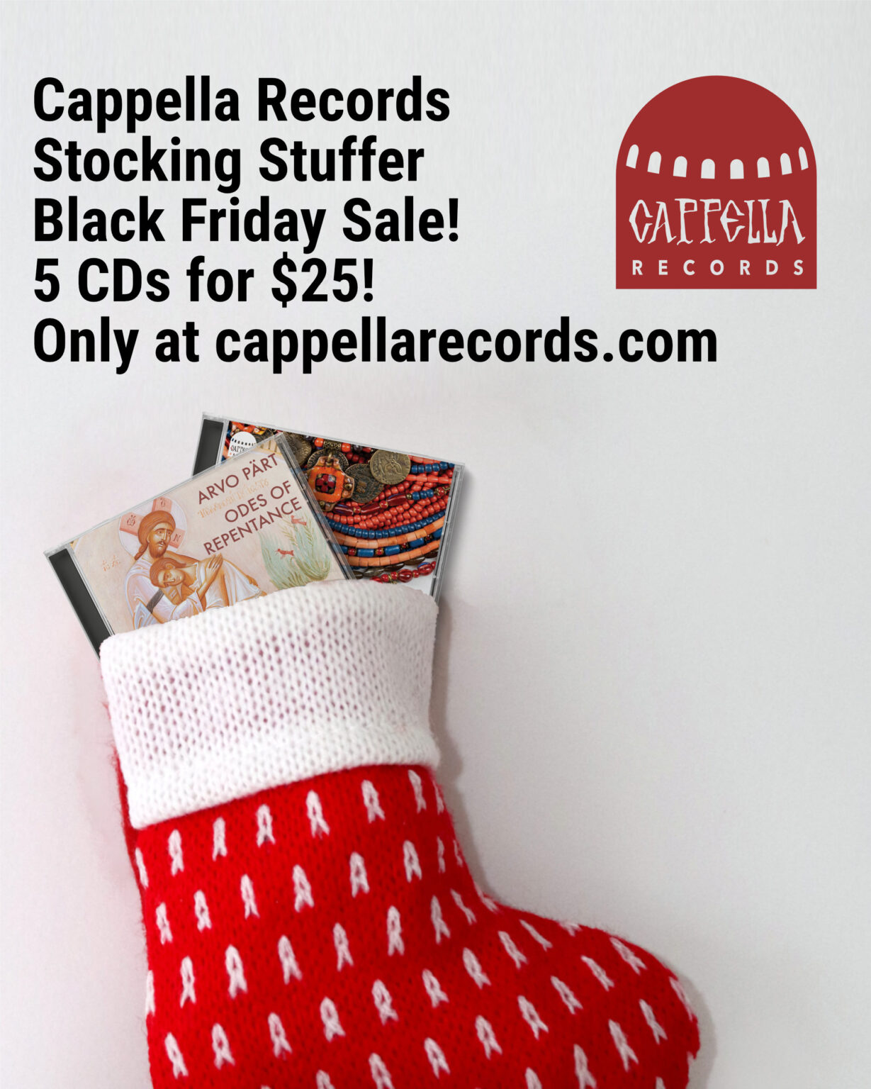 2025 Stocking Stuffer Sale | Cappella Records
